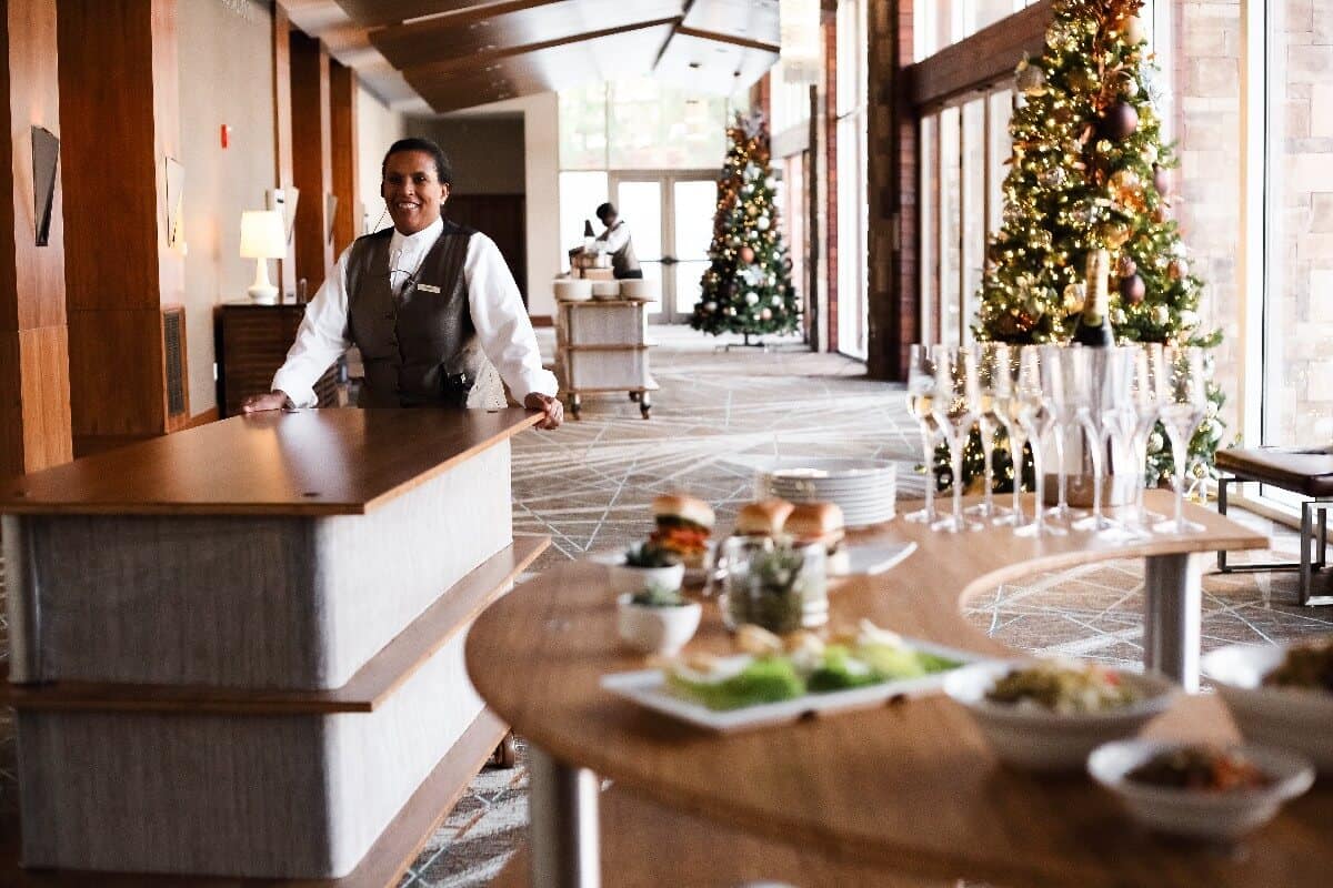 Buffet Table Design During Holidays Events - Mogogo F&B Furniture