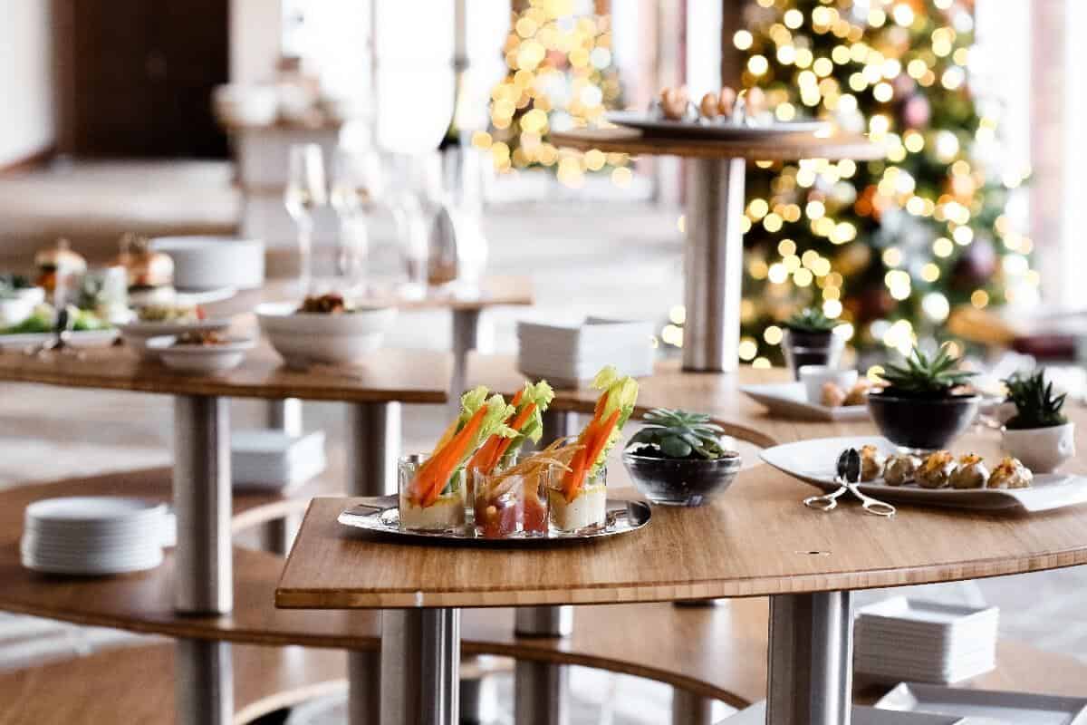 Buffet Table Design During Holidays Events - Mogogo F&B Furniture