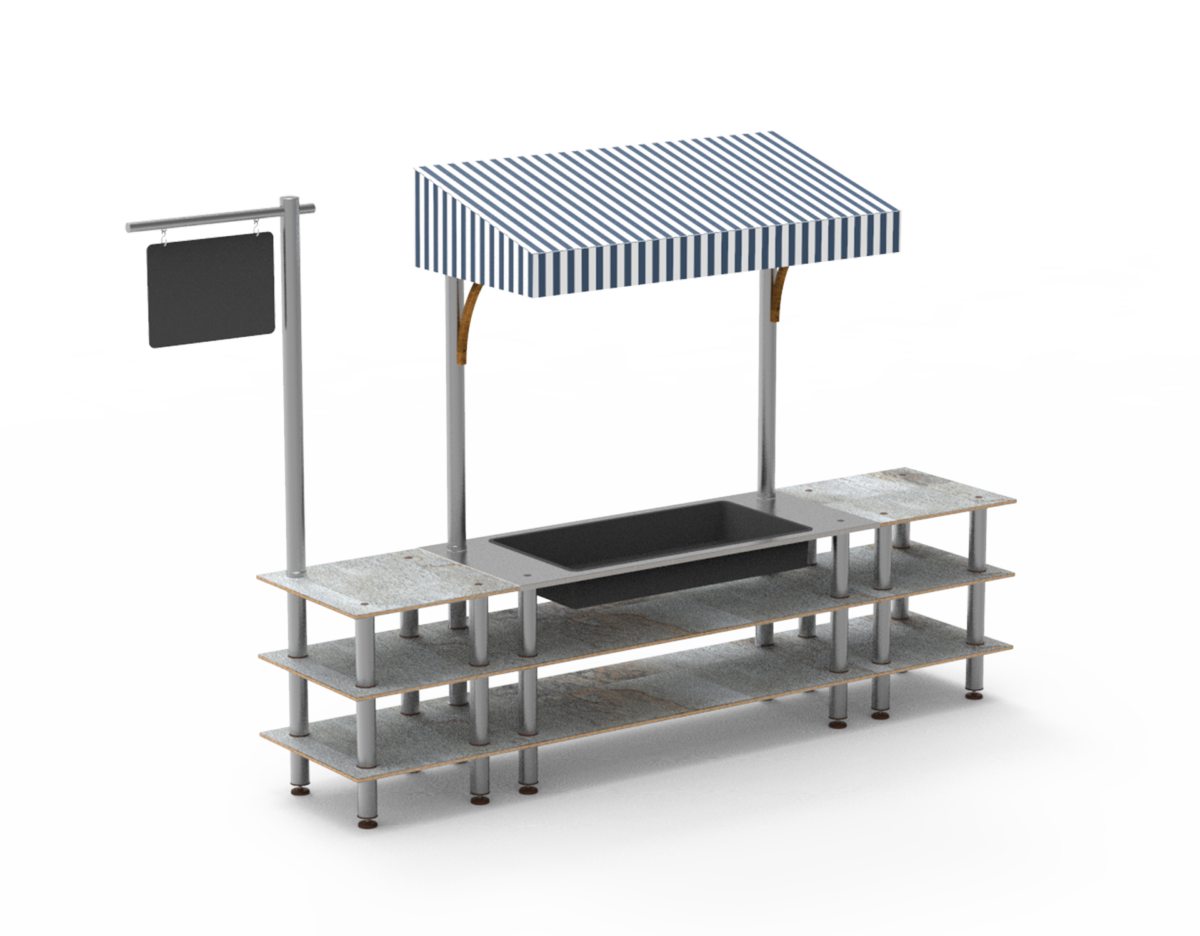 Mogogo Classic Canopy Station | FM301 - Mogogo F&B Furniture