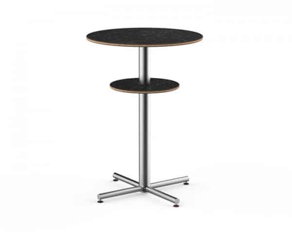 ROUND BAR TABLE + SHELF - Mogogo F&B Furniture