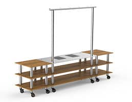 Mogogo Classic Range: Linenless & Mobile F&B Banquet Tables