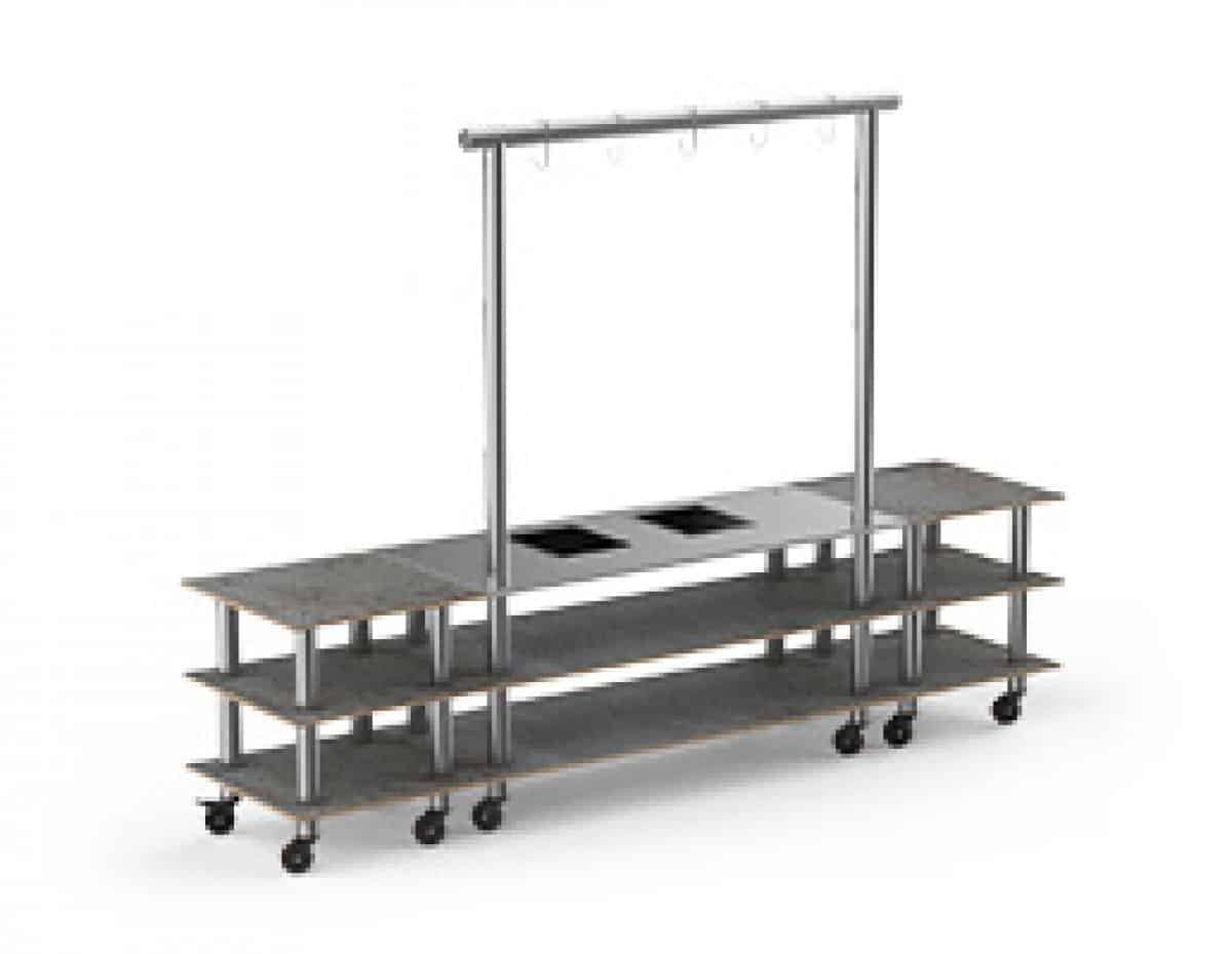 STREAMLINE ARCH INDUCTION STATION - Mogogo F&B Furniture